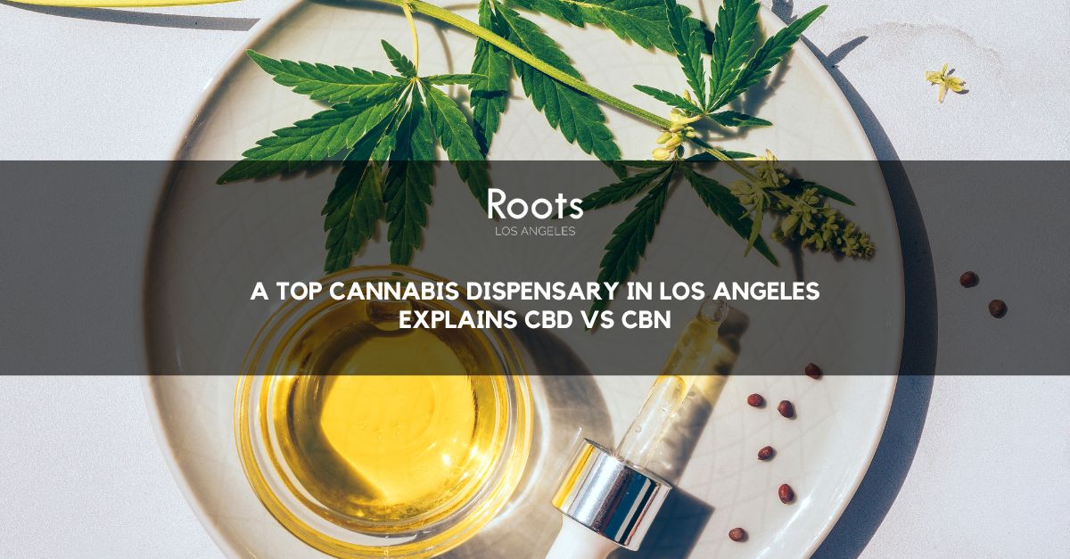 A Top Cannabis Dispensary In Los Angeles Explains CBD vs CBN - Roots LA Cannabis Dispensary ...
